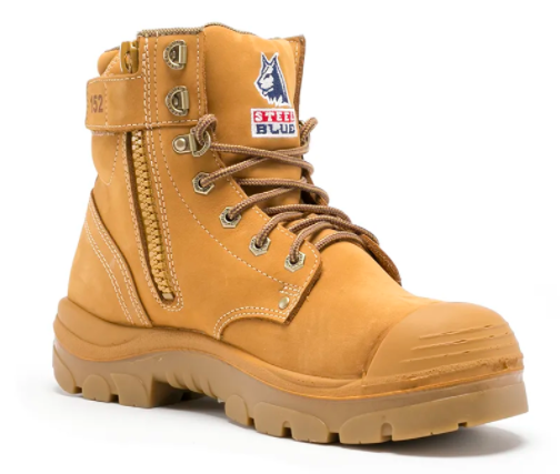 STEEL BLUE ARGYLE ZIP TPU BUMP CAP WORK BOOT 332152